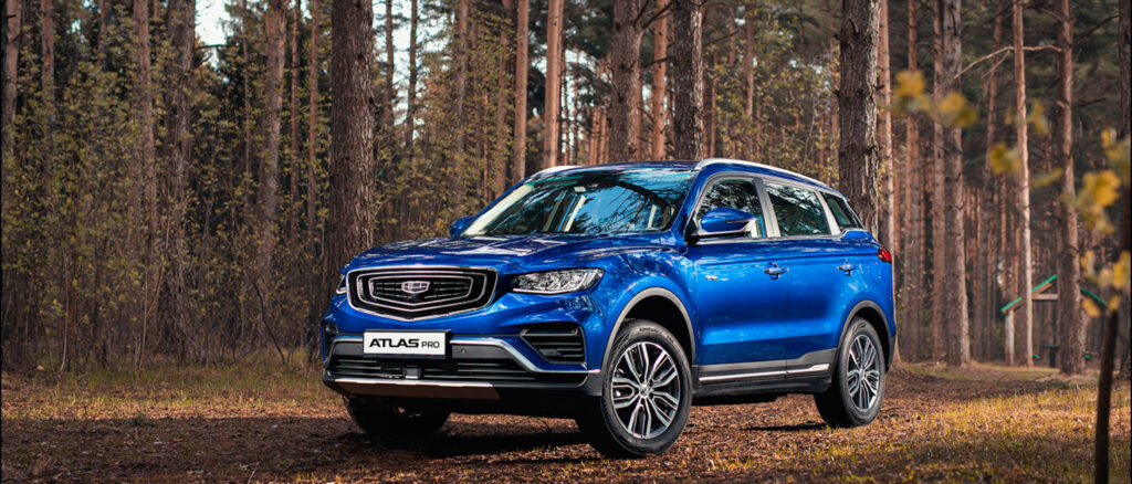 Geely Atlas: обзор, технические характеристики, комплектации, цены ...